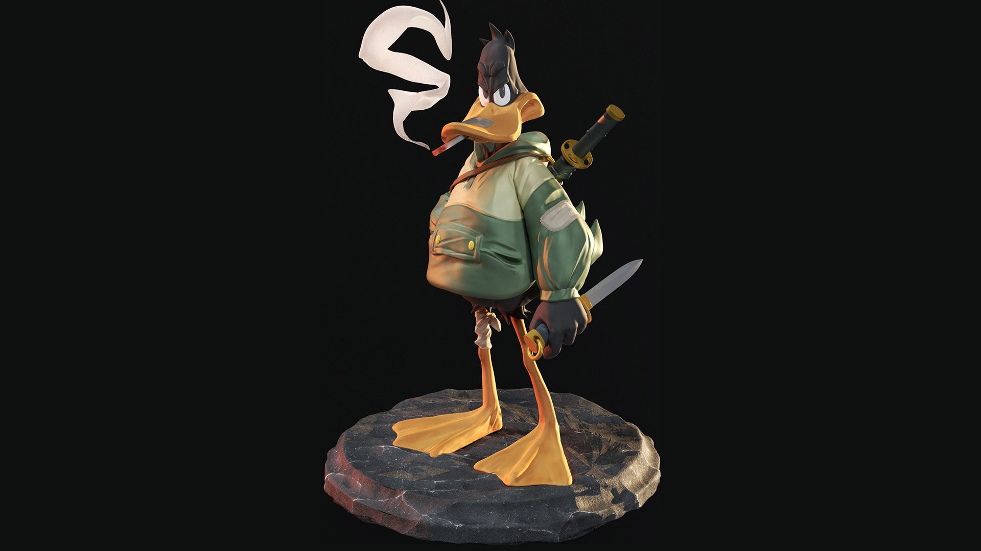 3D Model Urban Ninja Duck - TurboSquid 2380829