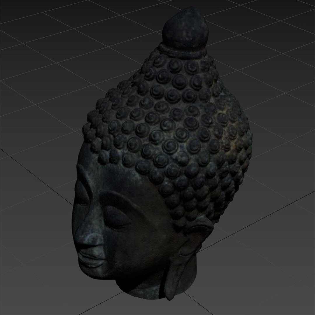 3d Model Scan Buddha
