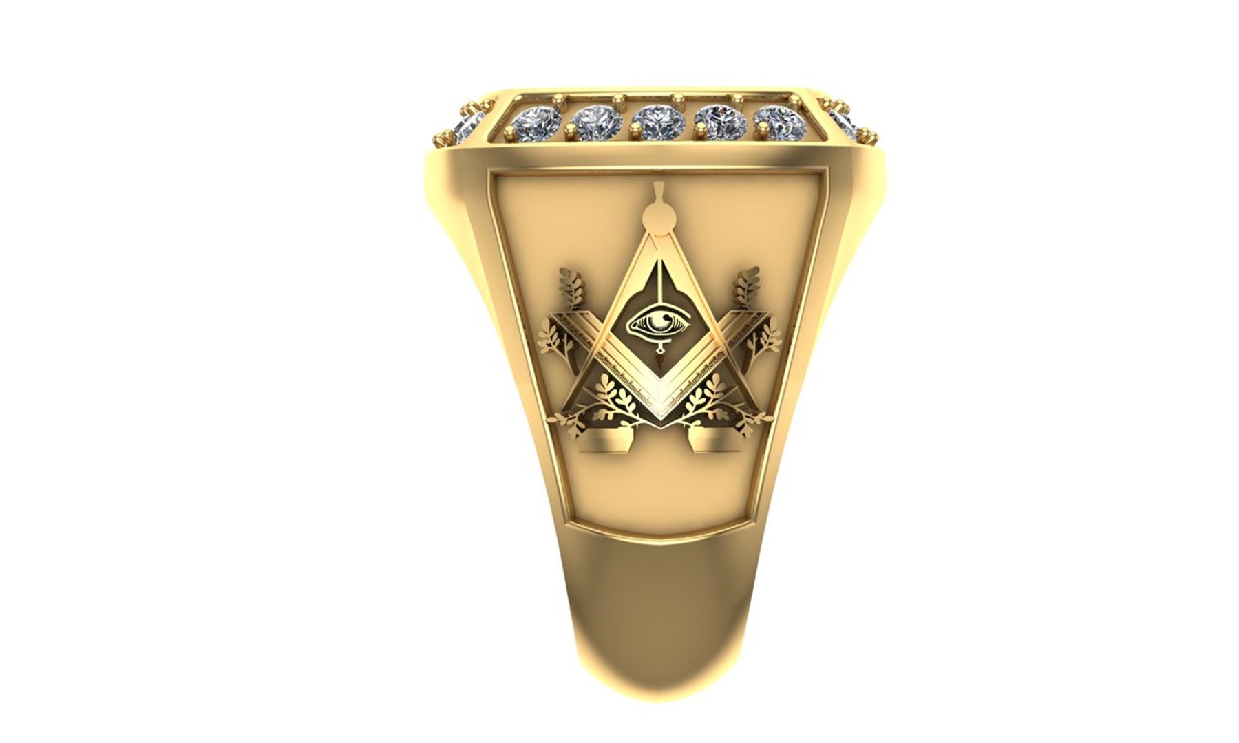 RING MASONIC 3D Model - TurboSquid 1840720