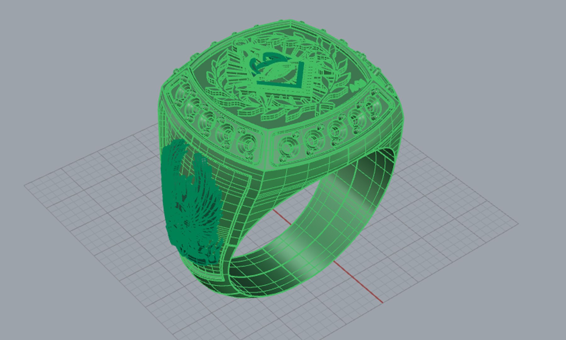 RING MASONIC 3D Model - TurboSquid 1840720
