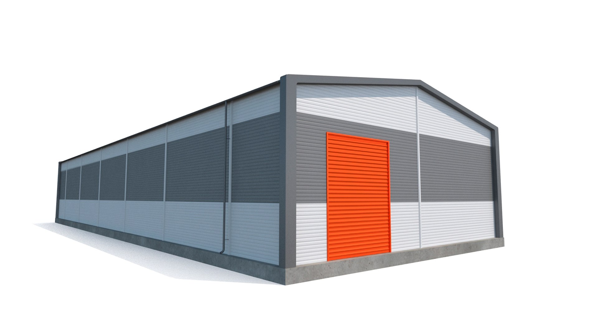 Old small warehouse model - TurboSquid 1212980