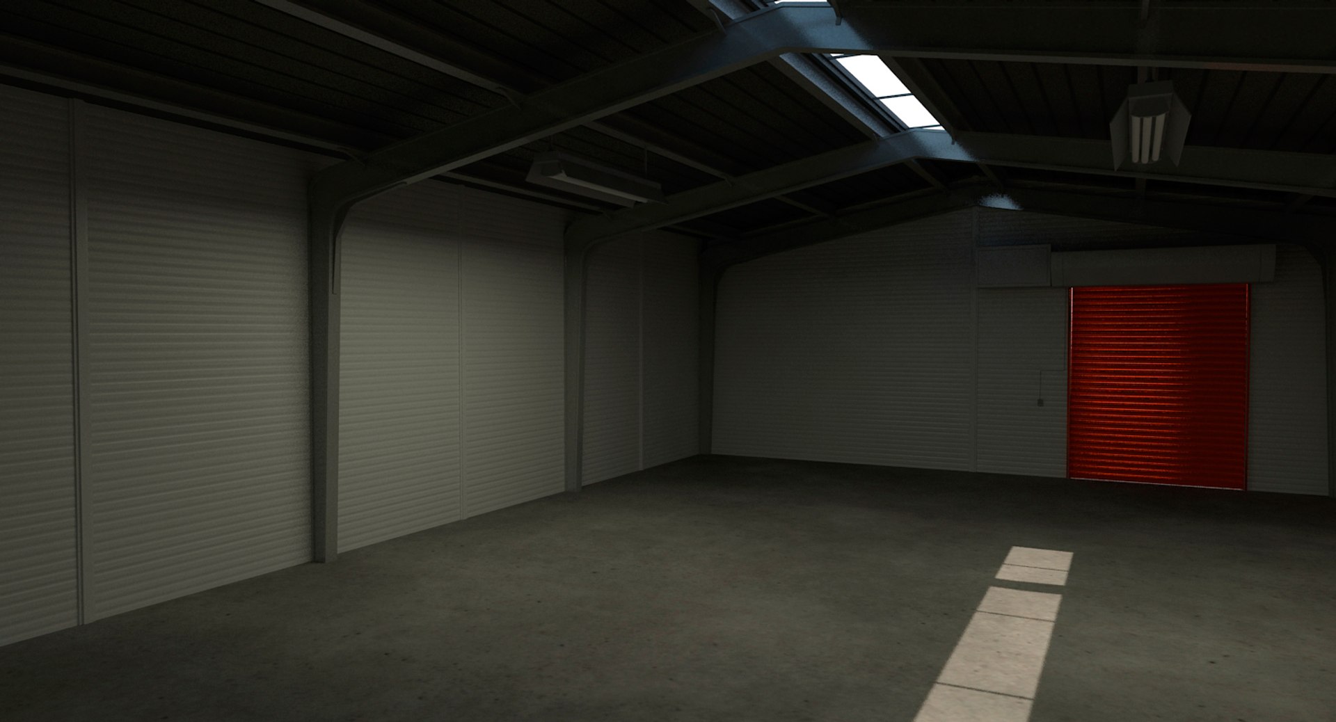 Old small warehouse model - TurboSquid 1212980