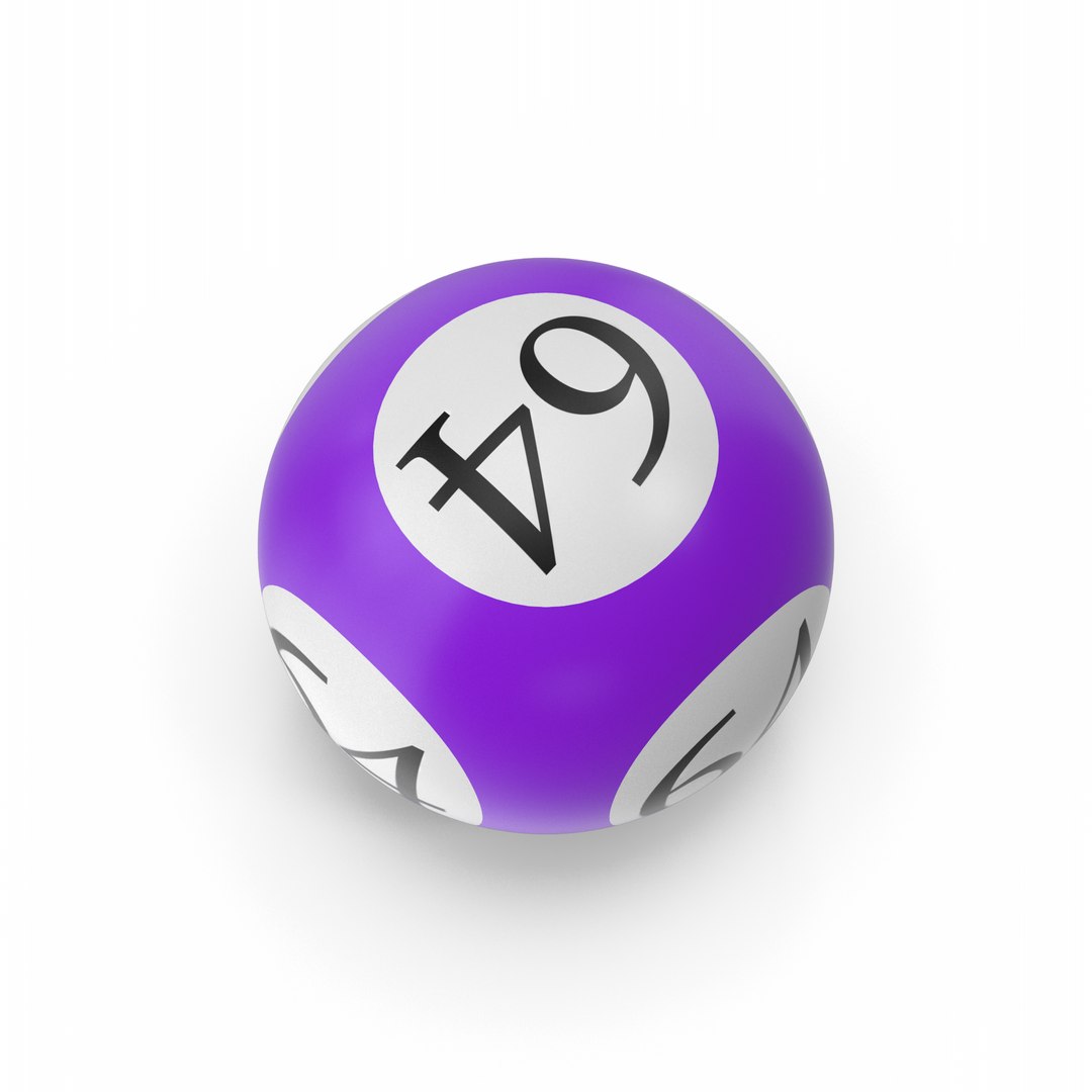 Bingo Ball 64 3D Model - TurboSquid 2417809
