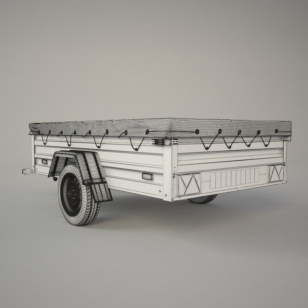 3d Utility Trailer