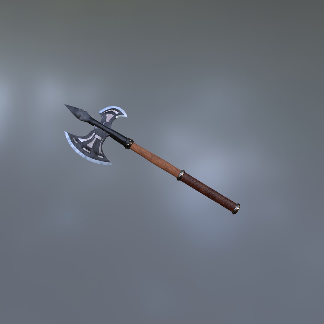 Medieval Battle Axe 3D Model - TurboSquid 2249846