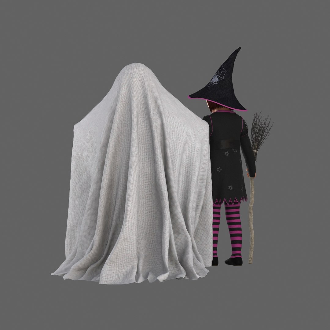 3D Halloween Costumes - TurboSquid 1335264