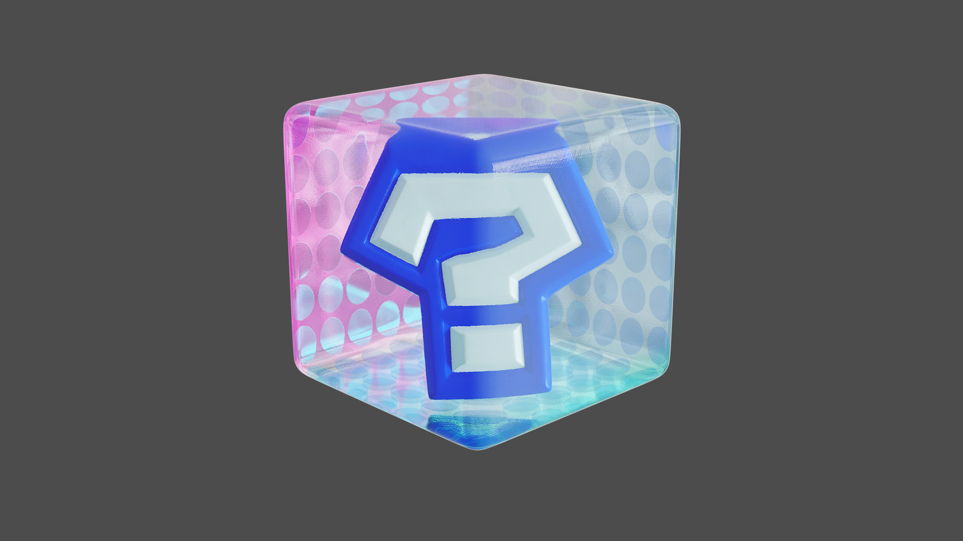 3D Model Mario Kart Item Box - TurboSquid 1467720