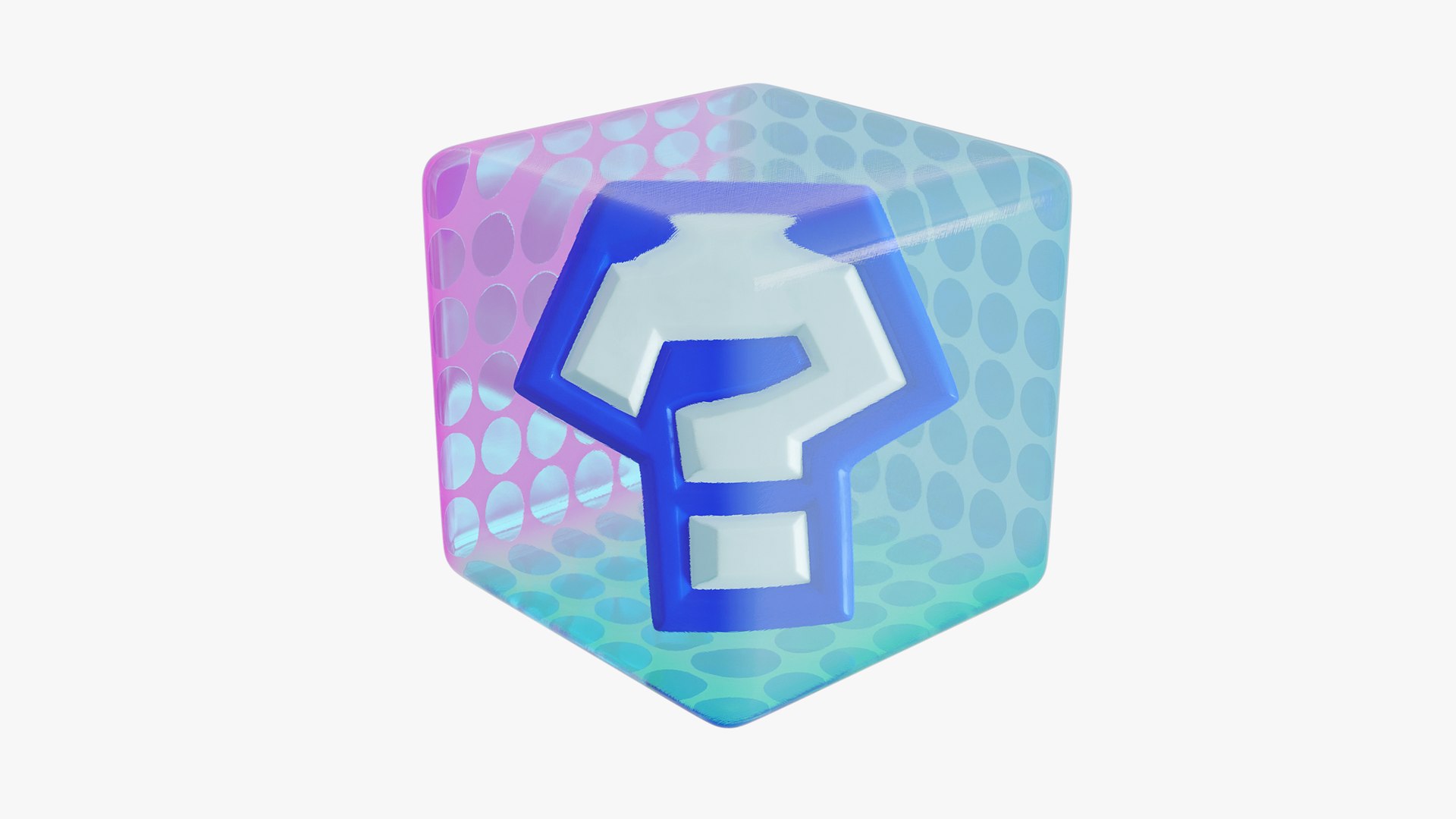 3D Model Mario Kart Item Box - TurboSquid 1467720