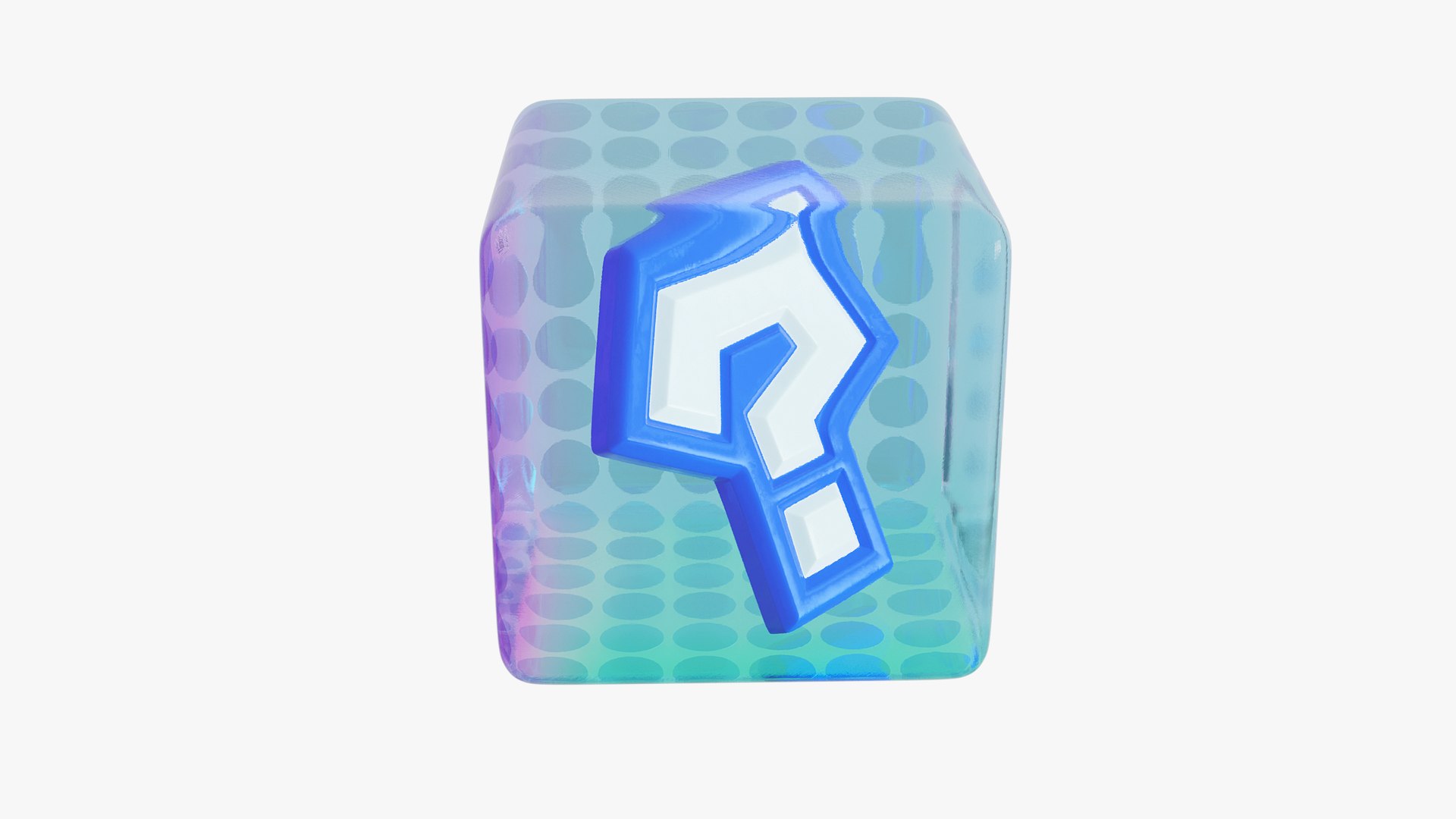 3D Model Mario Kart Item Box - TurboSquid 1467720