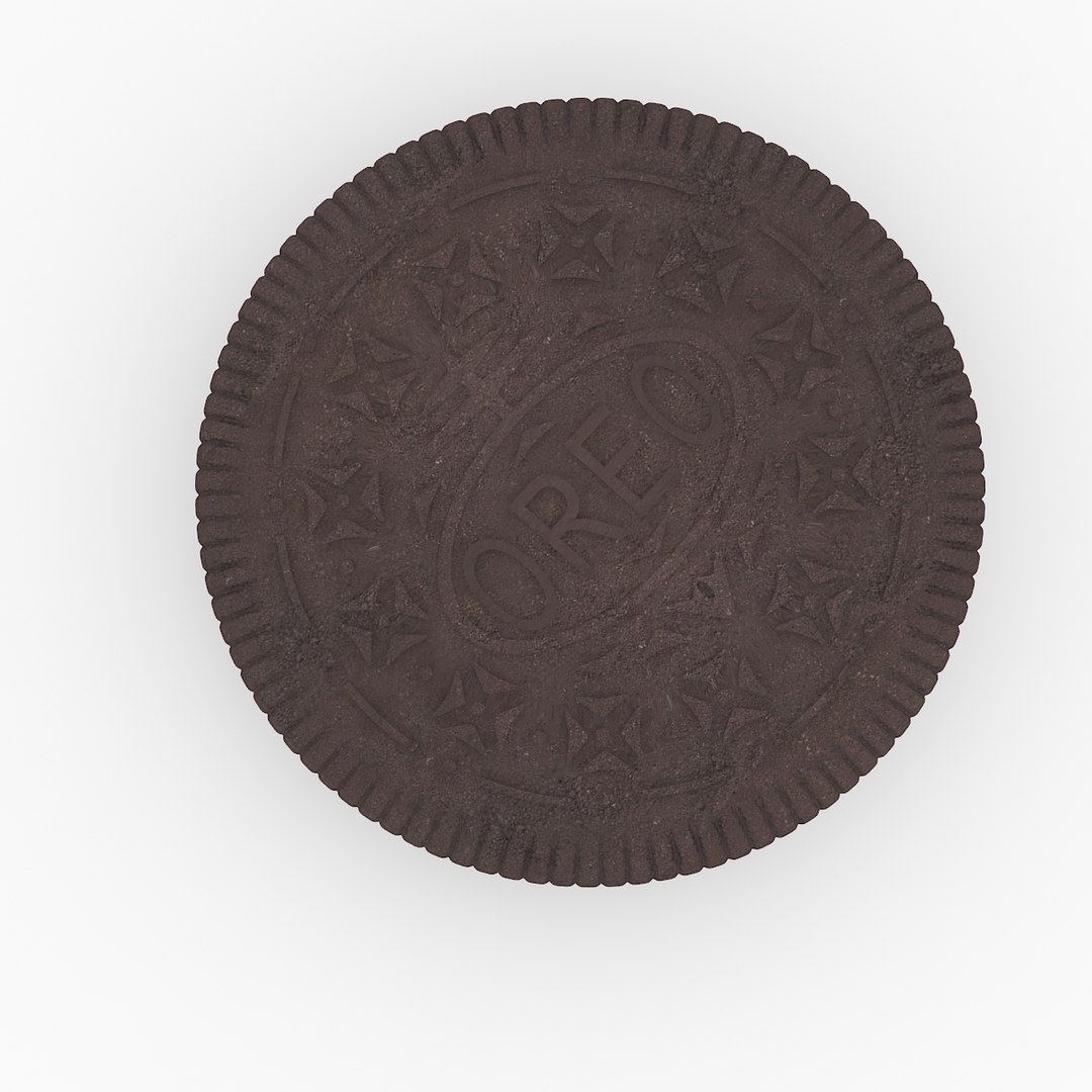 Oreo Cookie Model - TurboSquid 1332677
