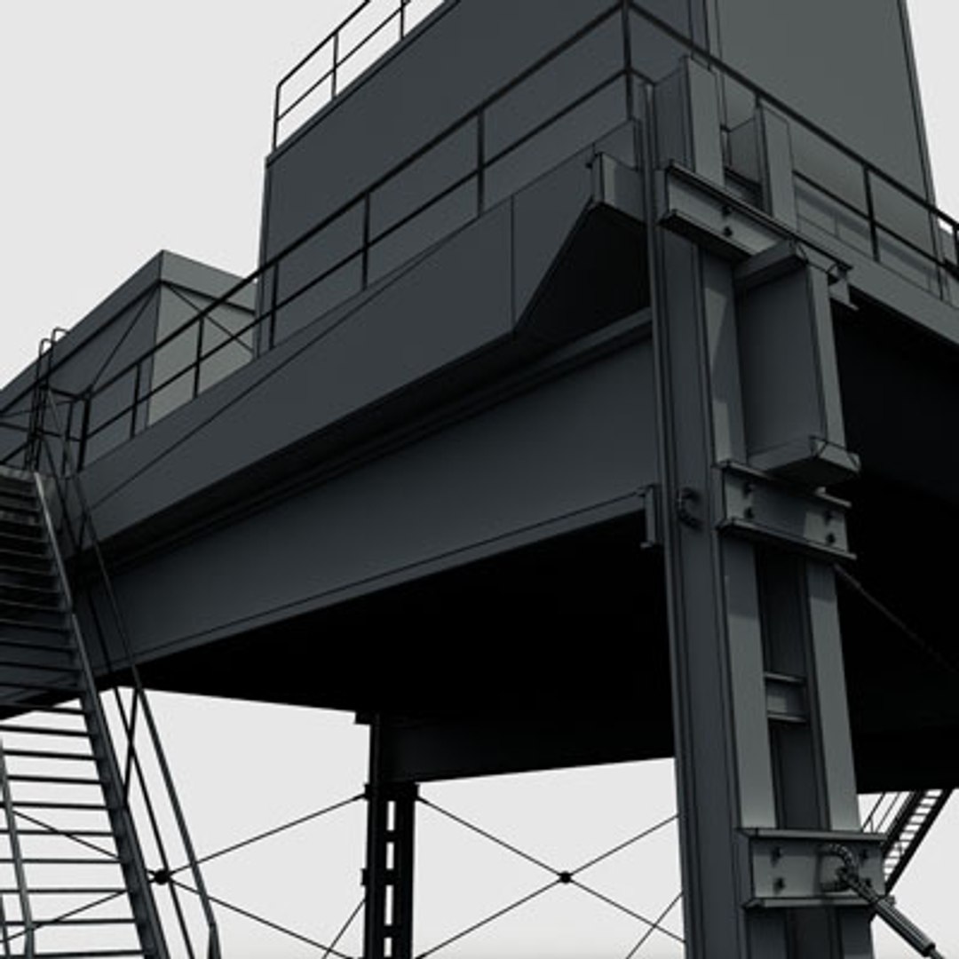 3d Model Of Antarctic Expedition Base Arctic