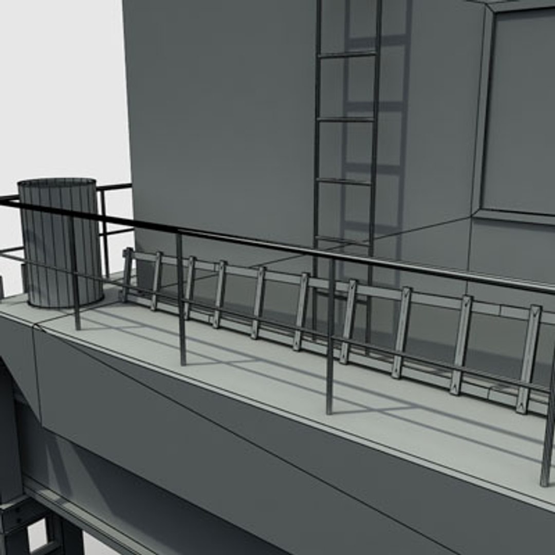 3d Model Of Antarctic Expedition Base Arctic