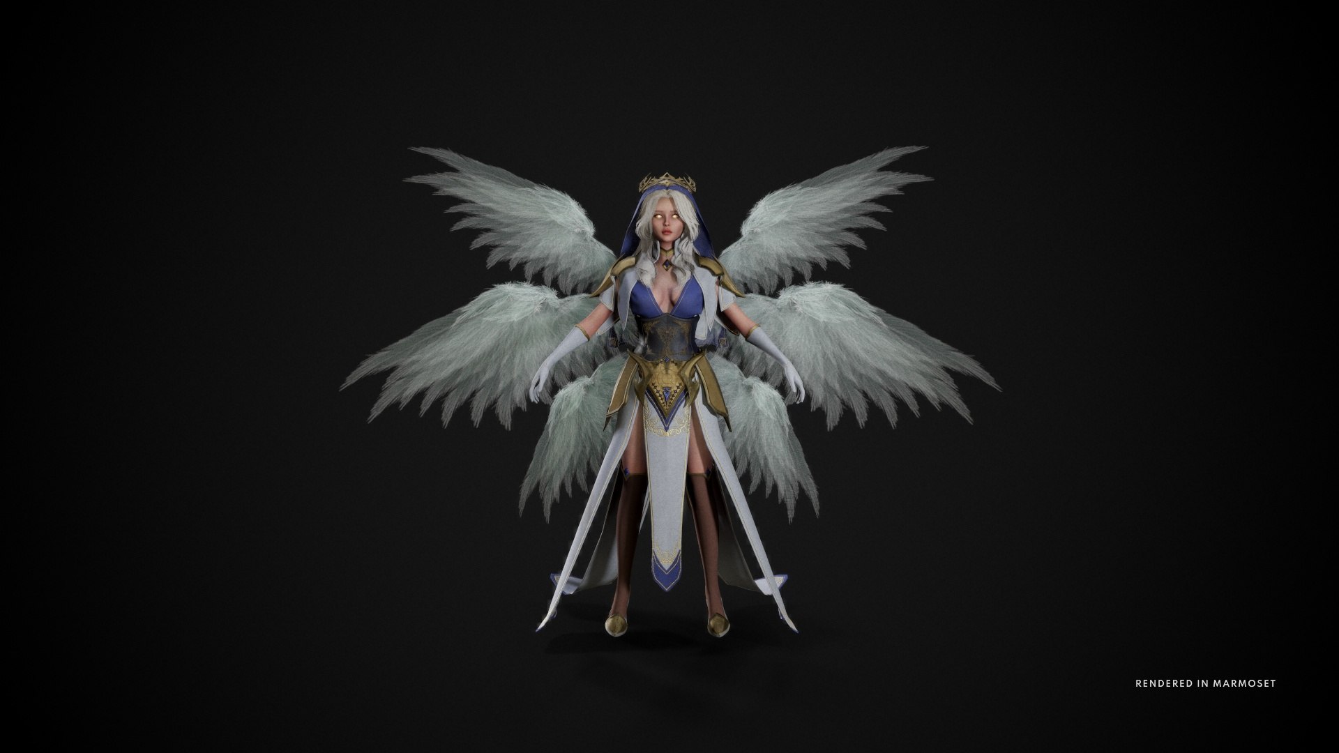 3D Seraphim Model - TurboSquid 2035421