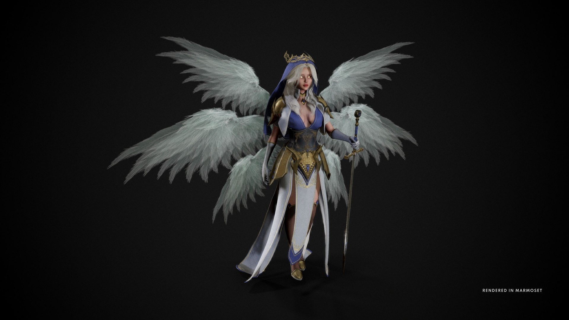 3D Seraphim Model - TurboSquid 2035421