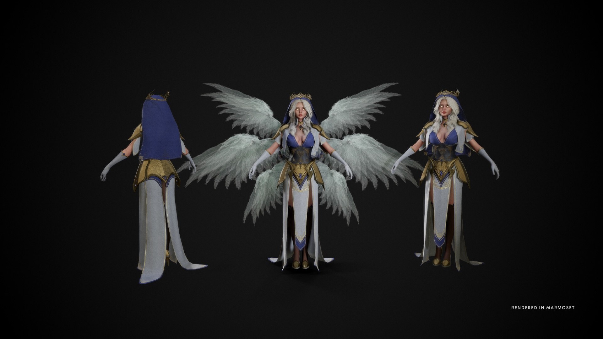 3D Seraphim Model - TurboSquid 2035421