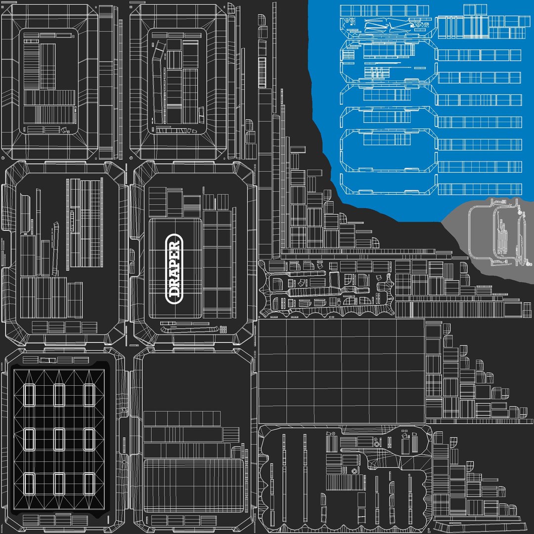 Detailed Socket Wrench Case 3D Model - TurboSquid 2150348