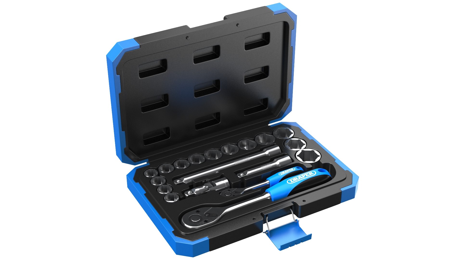 Detailed Socket Wrench Case 3D Model - TurboSquid 2150348