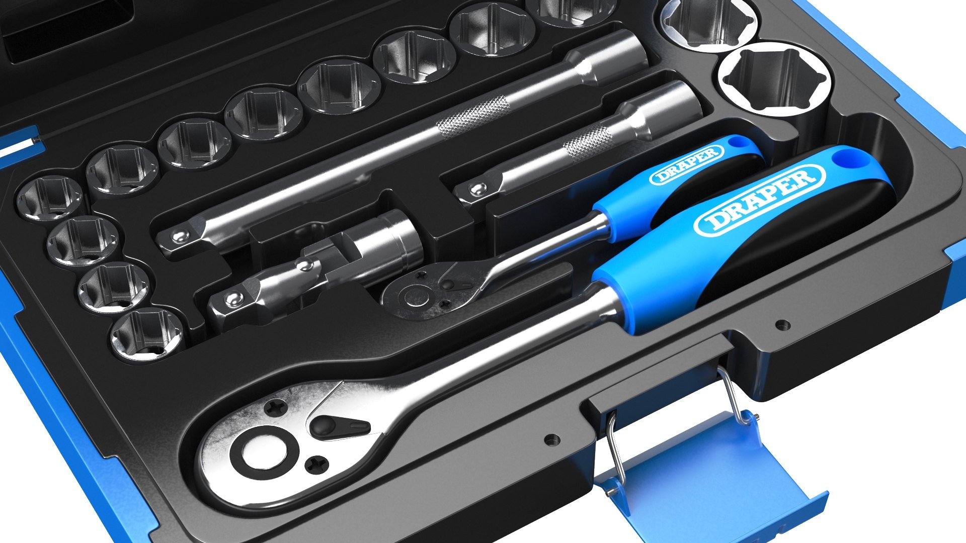 Detailed Socket Wrench Case 3D Model - TurboSquid 2150348