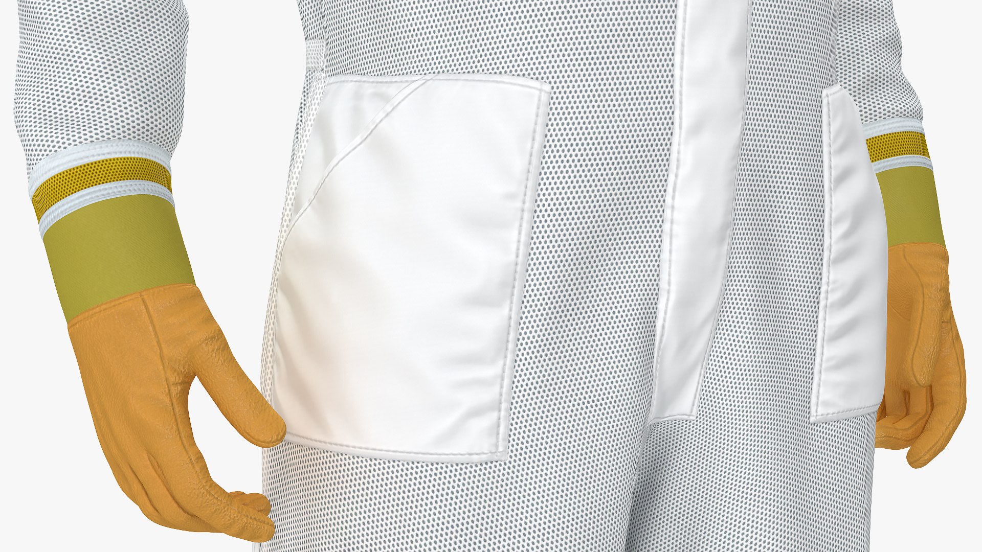 Male Beekeeper Wearing Full Suit 3D Model - TurboSquid 1889281