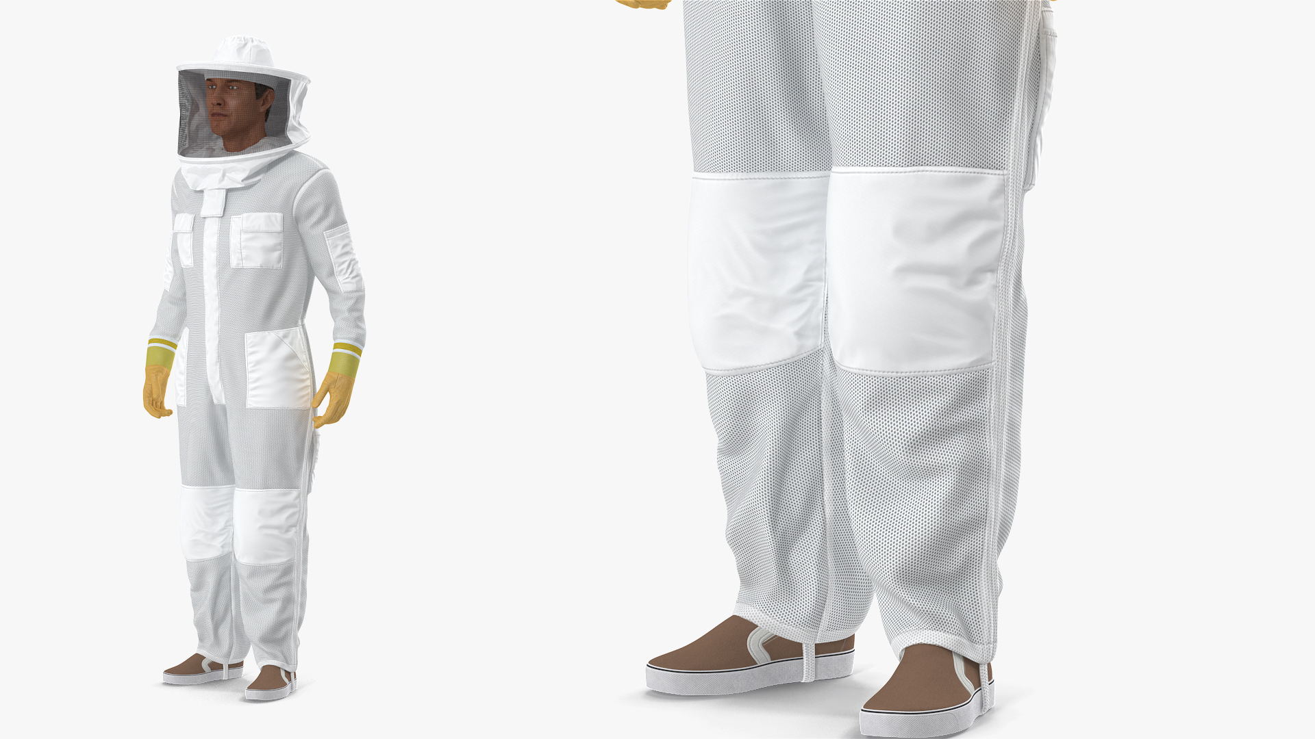 Male Beekeeper Wearing Full Suit 3D Model - TurboSquid 1889281