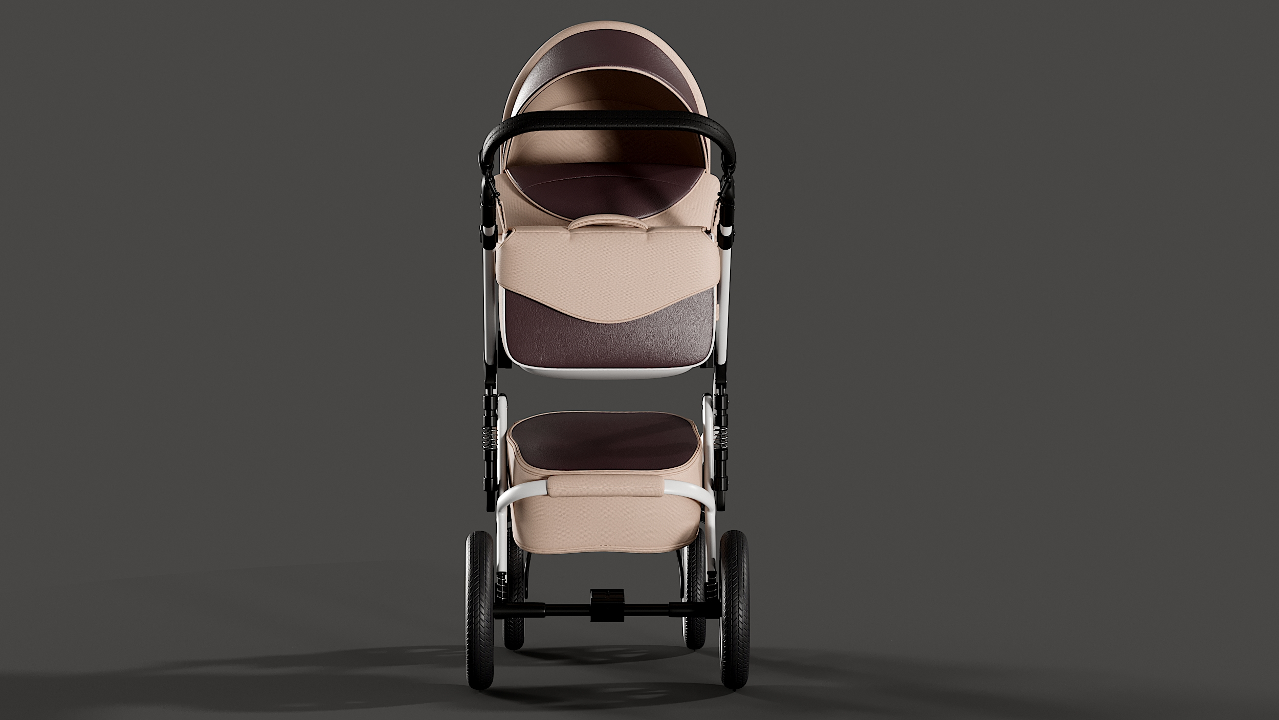 Realistic baby stroller model - TurboSquid 1578739