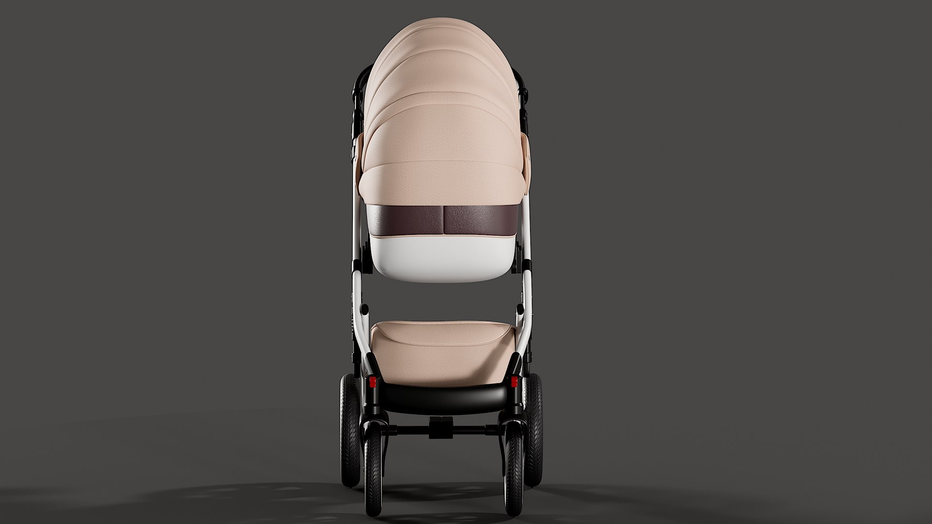 Realistic Baby Stroller Model - TurboSquid 1578739