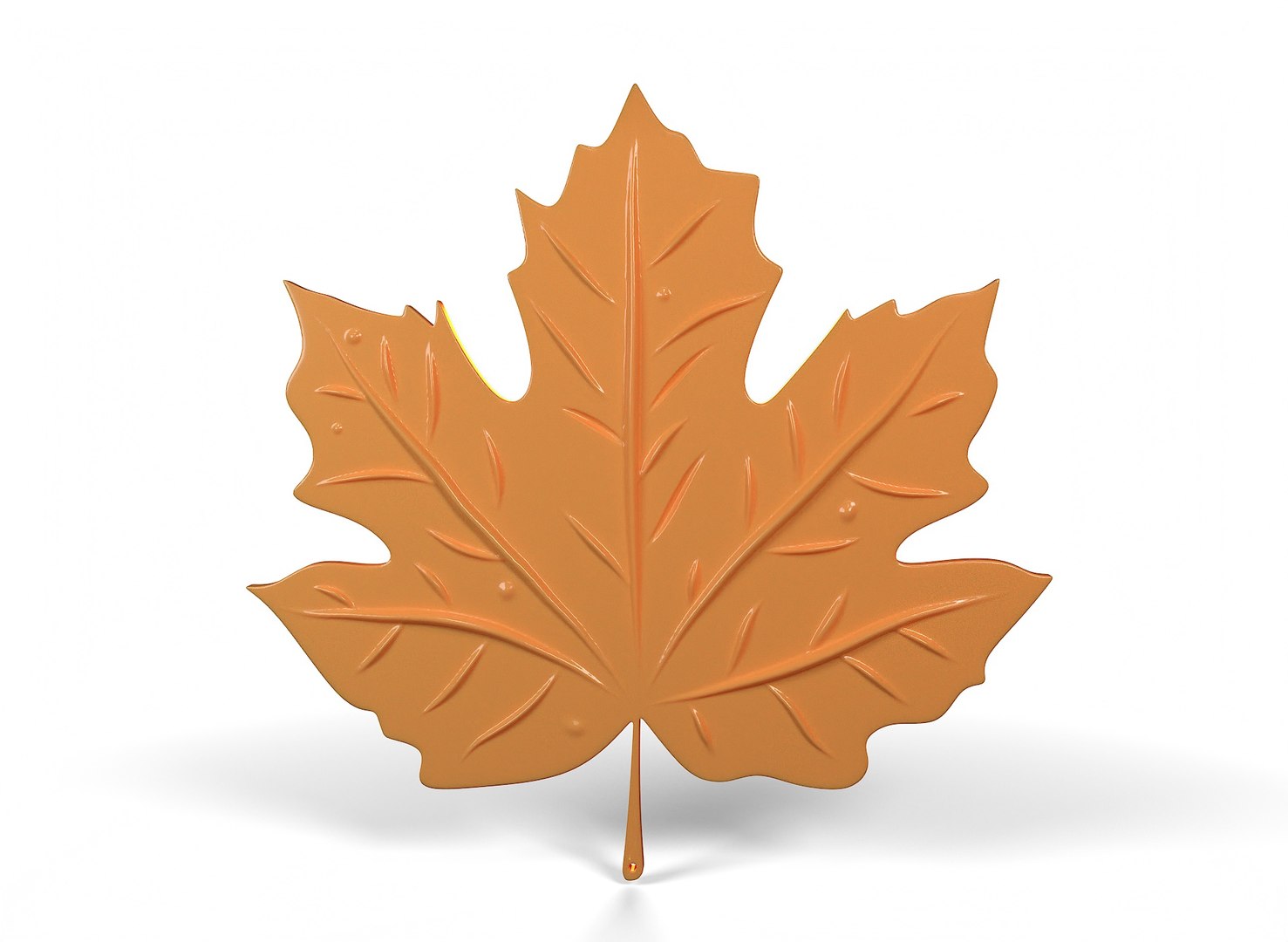 3D Model Maple Leaf - TurboSquid 2289702