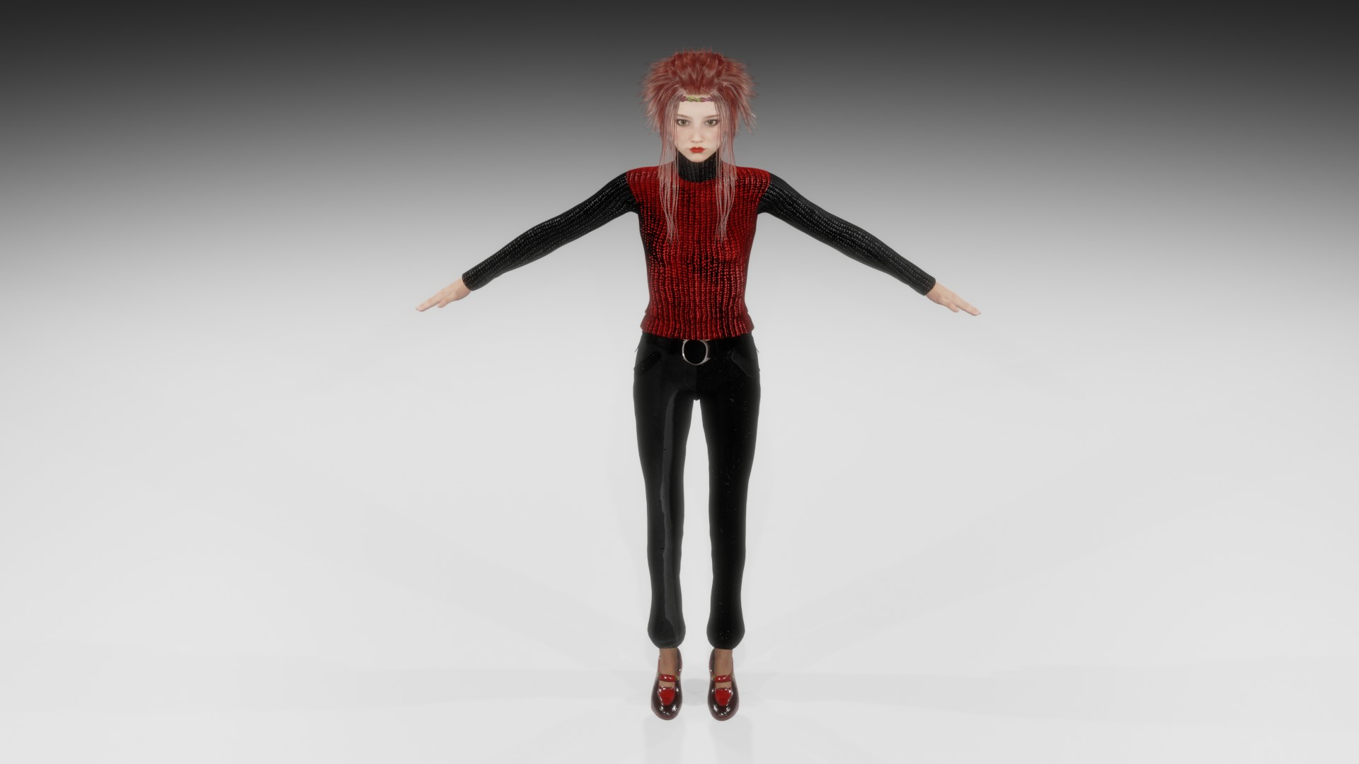 Realistic Girl Rigged 3D Model Model - TurboSquid 2099214