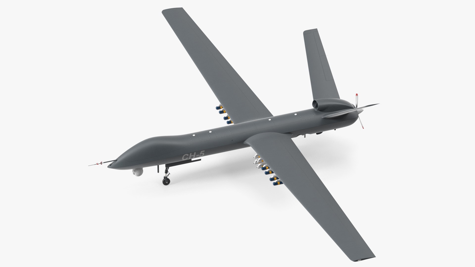 CH-5 Rainbow UAV Armed 3D 모델 - TurboSquid 1942188