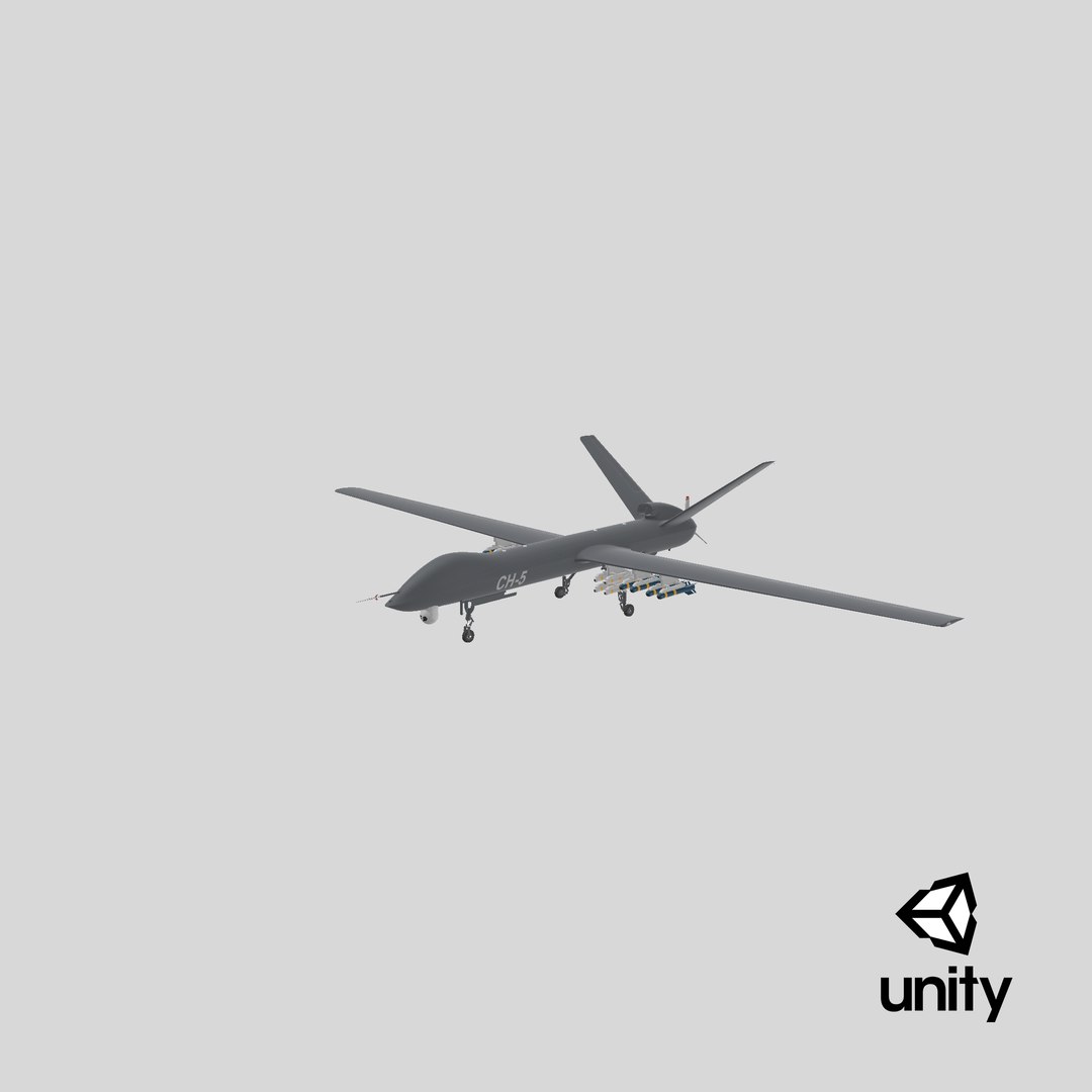 3D Model CH-5 Rainbow UAV Armed - TurboSquid 1942188