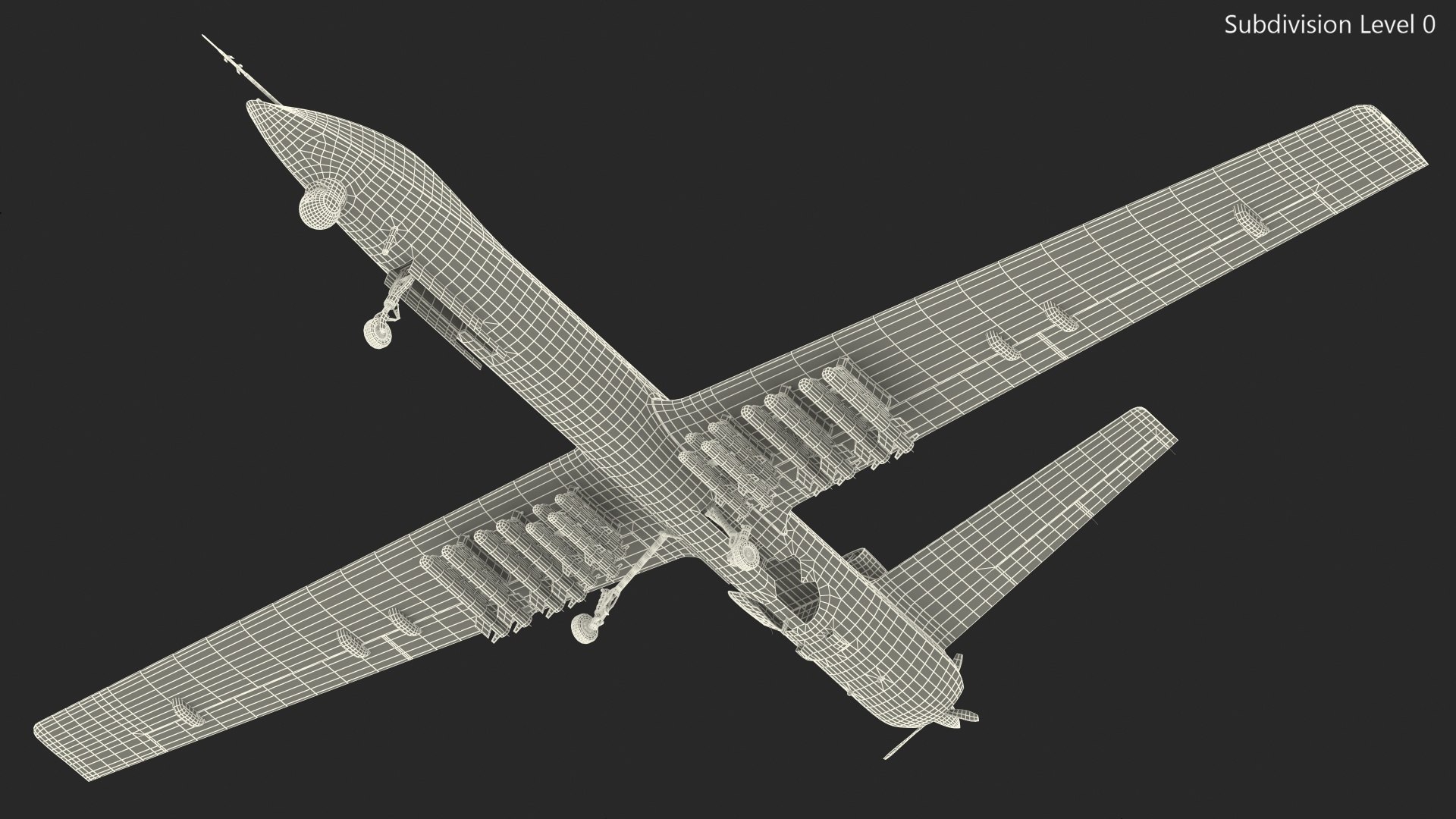 3D Model CH-5 Rainbow UAV Armed - TurboSquid 1942188