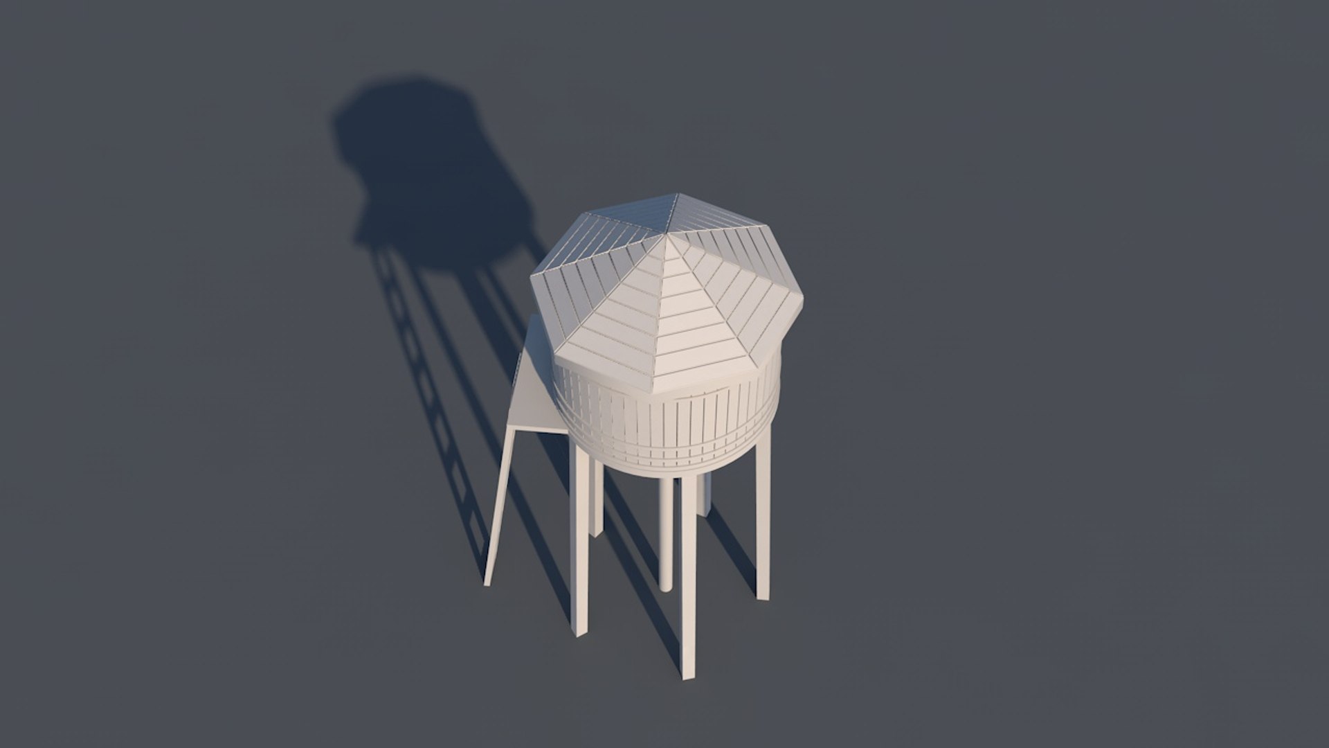 C4d Water Tower