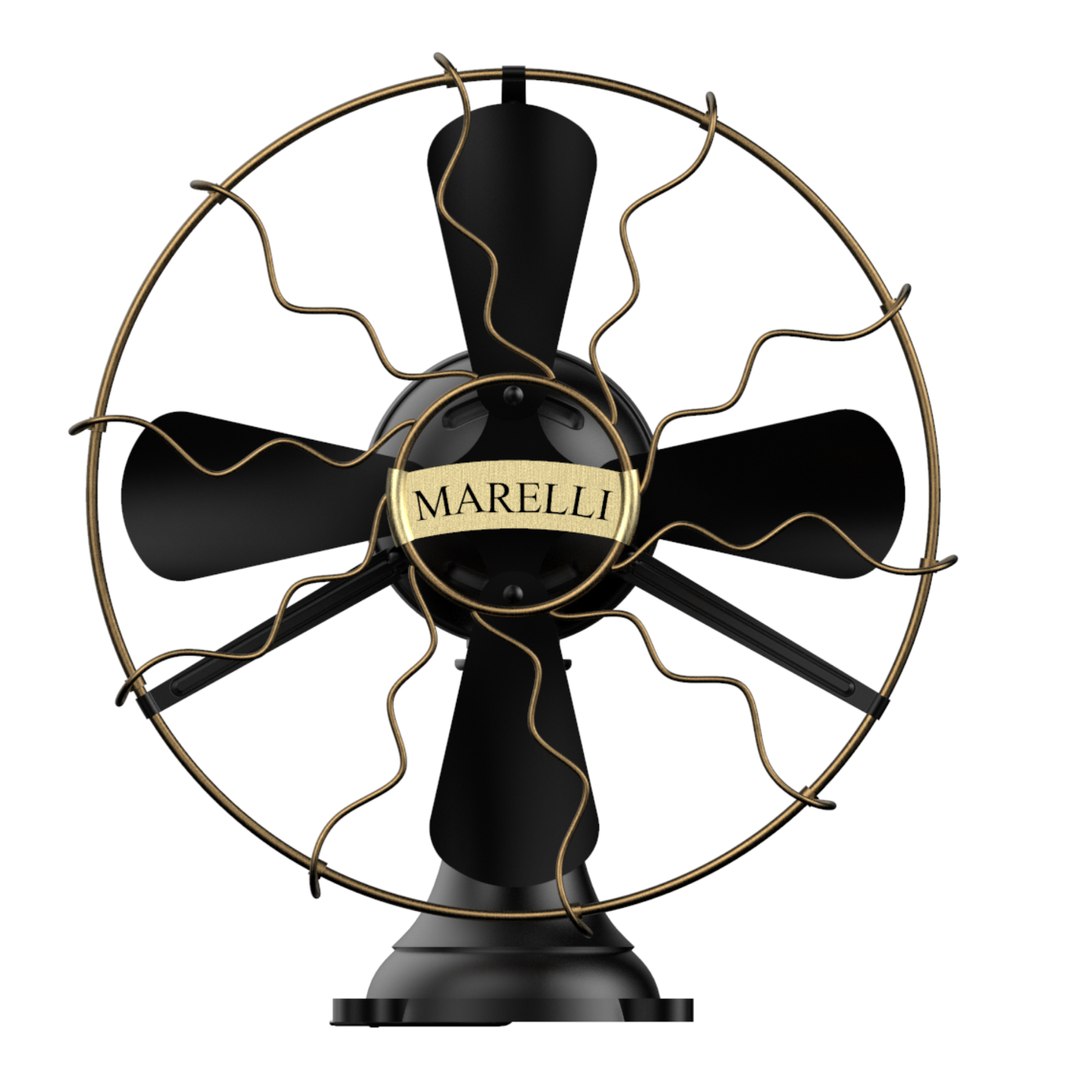 3D Marelli Fan Model - TurboSquid 1579734
