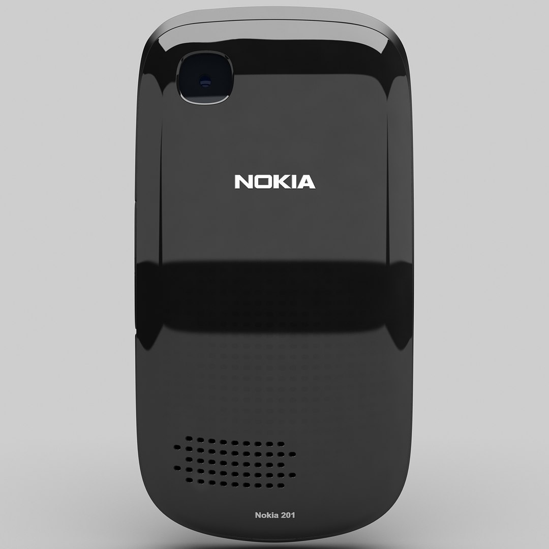 c4d nokia asha 201 black