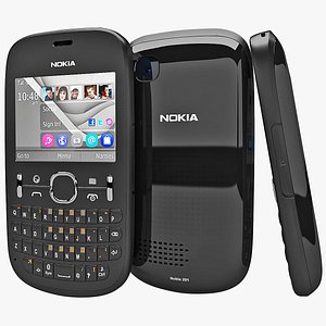 Low Poly Nokia Asha 3D Models For Download | TurboSquid