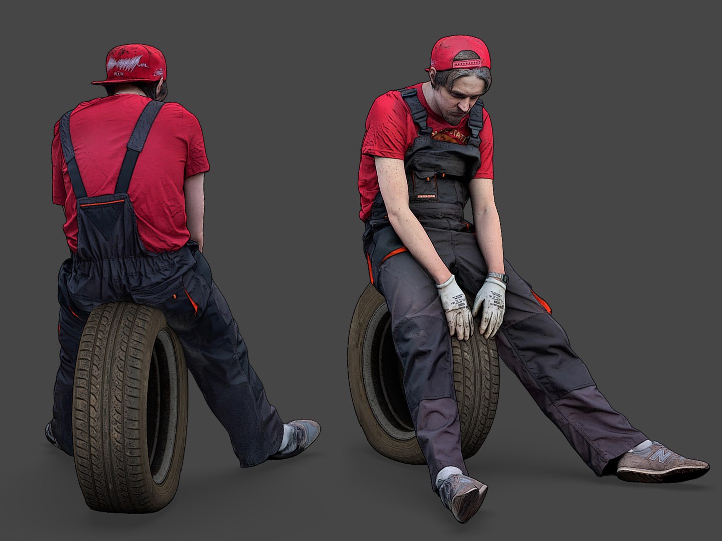 3D Stylized Car Mechanic Character - TurboSquid 1723854