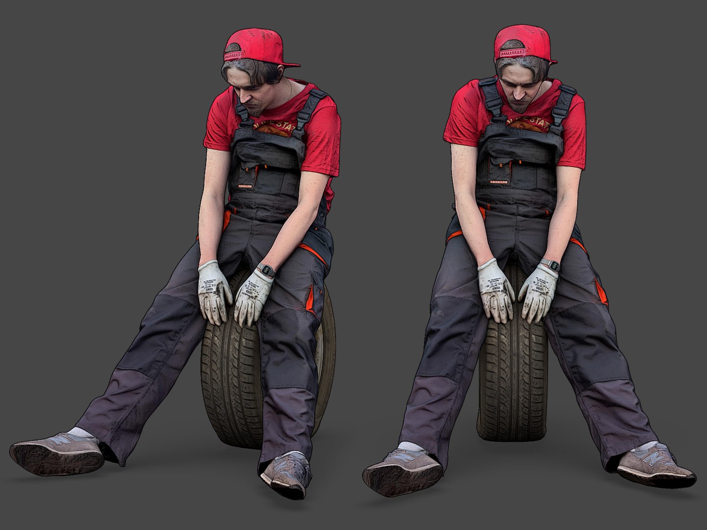 3D Stylized Car Mechanic Character - TurboSquid 1723854