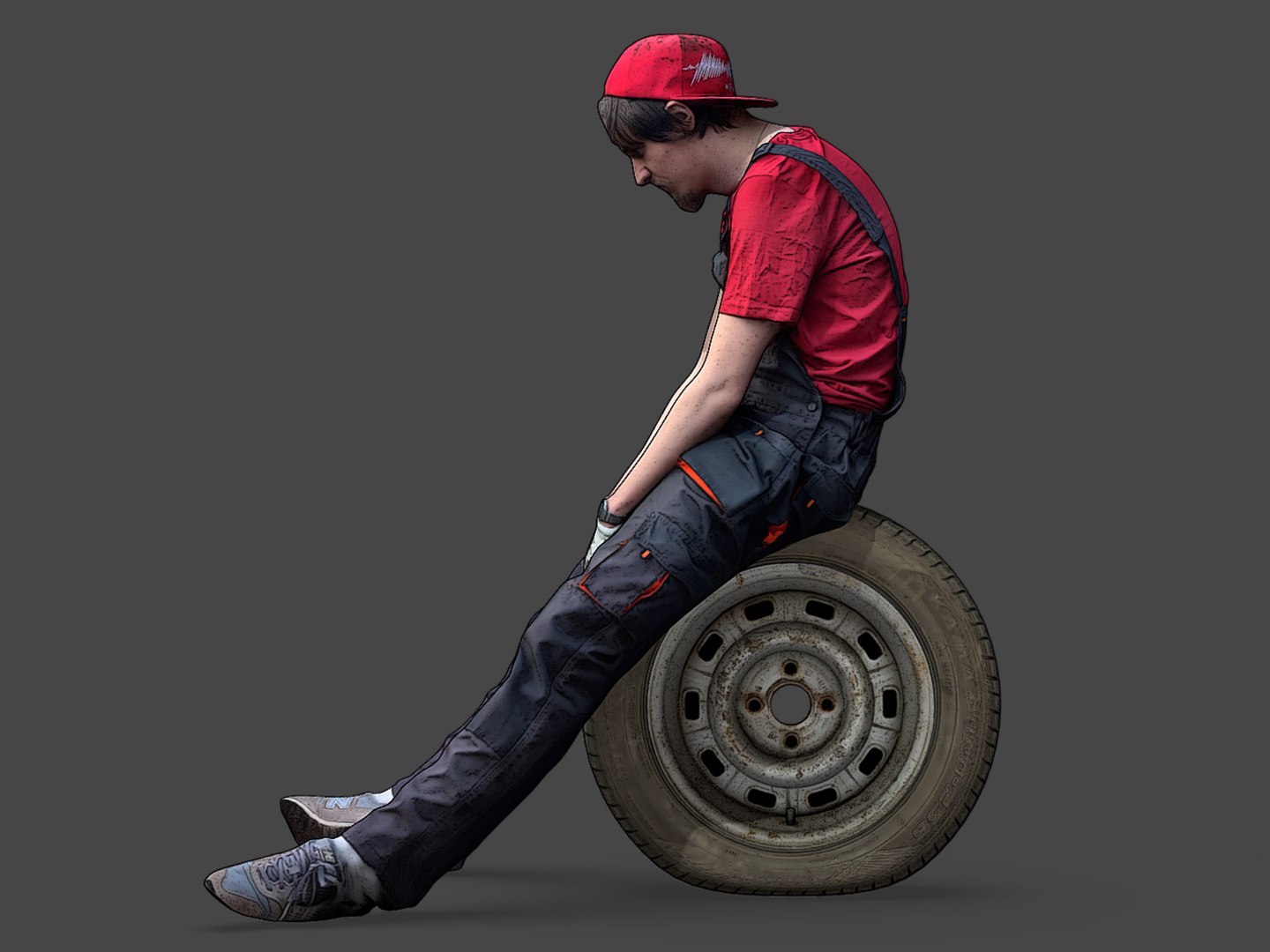 3D Stylized Car Mechanic Character - TurboSquid 1723854
