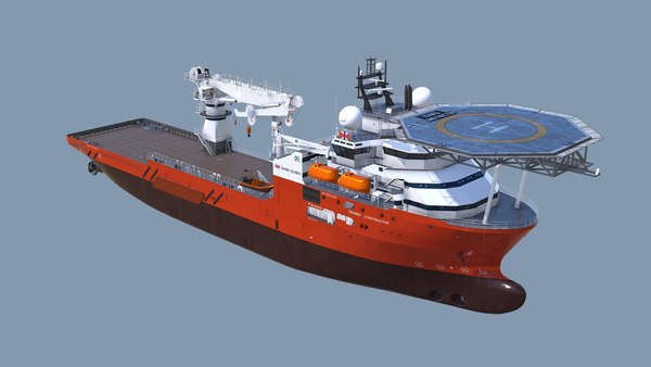 Seabed Constructor vessel3D模型 - TurboSquid 1945262