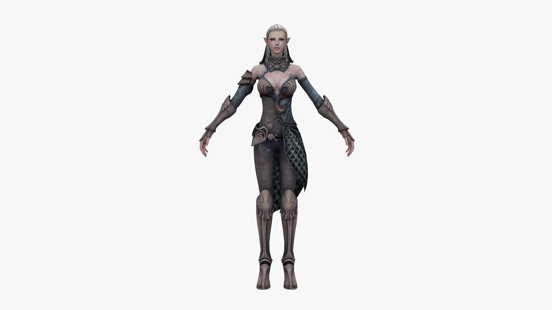 Elf Knight V3 3D Model - TurboSquid 1877352