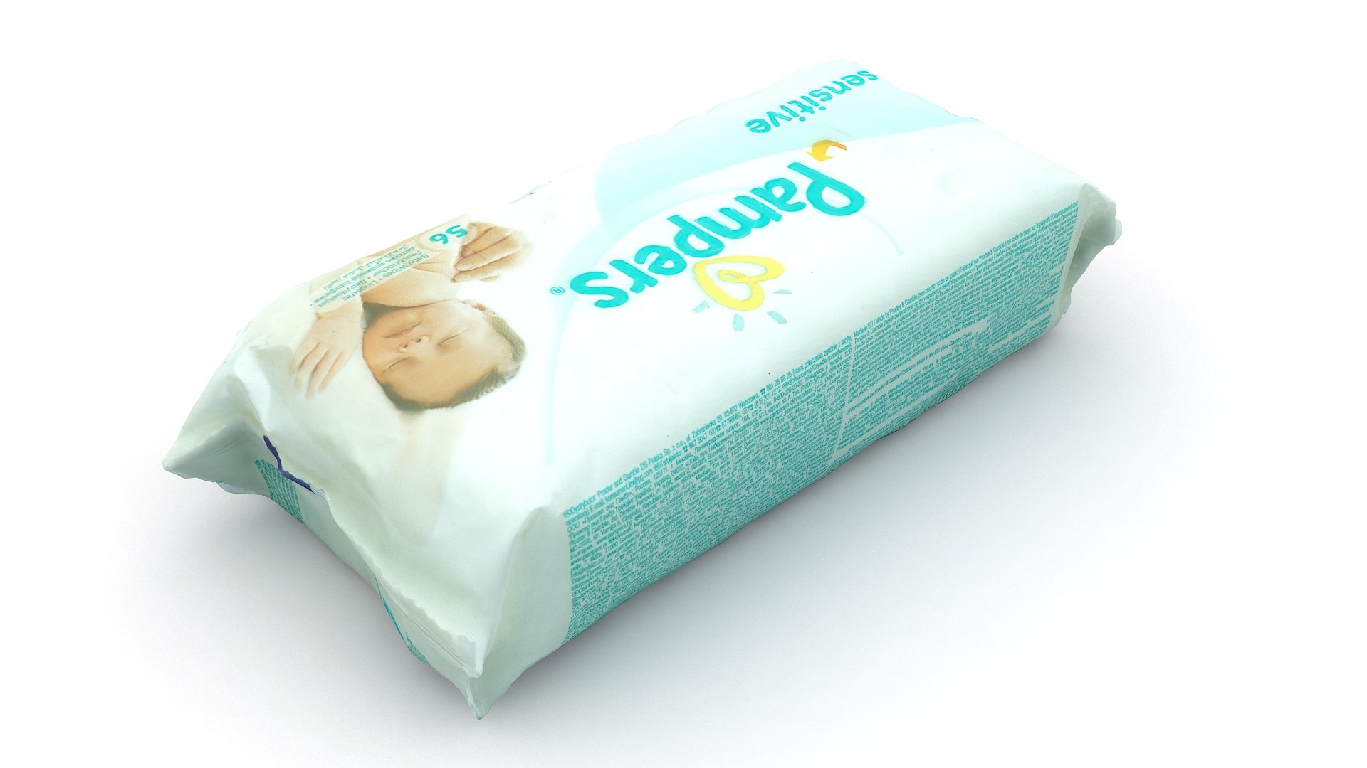 3D Pack Wet Wipes Model - TurboSquid 1476677