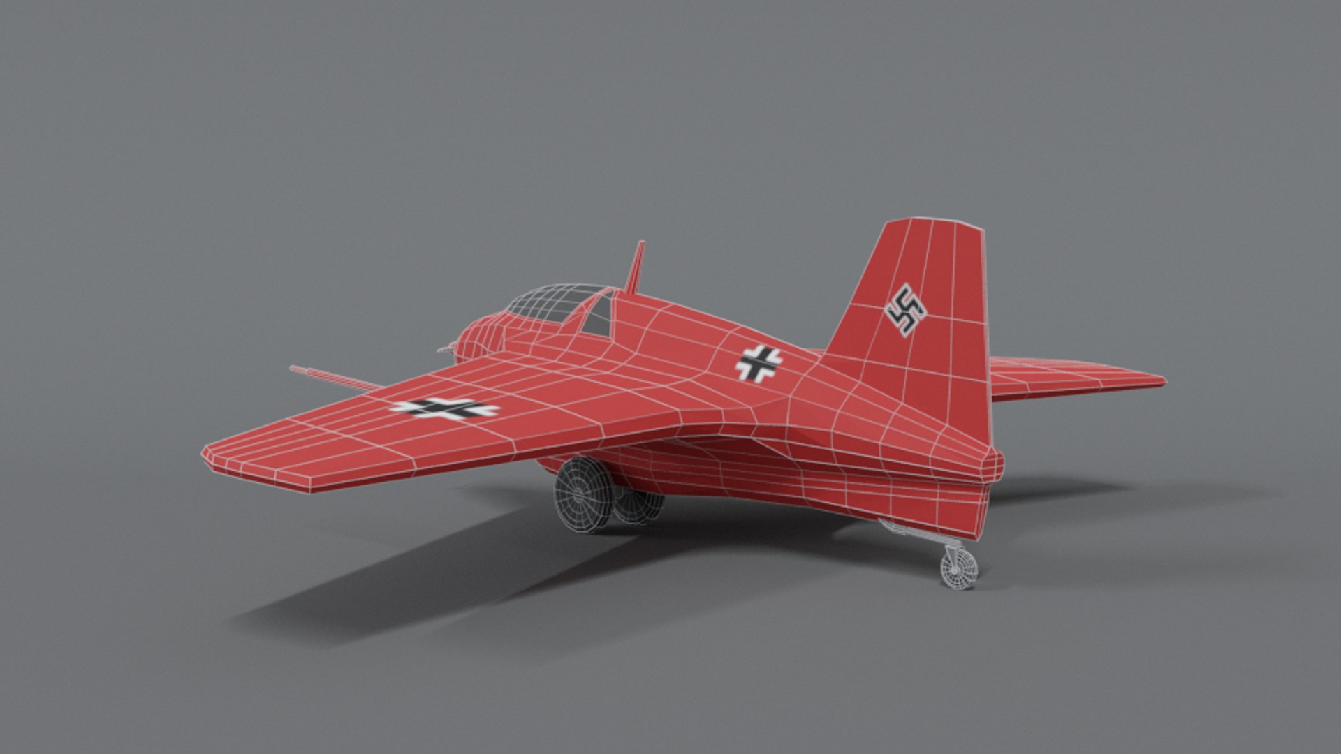 Messerschmitt 163 Komet Airplane 3D Model - TurboSquid 1582621