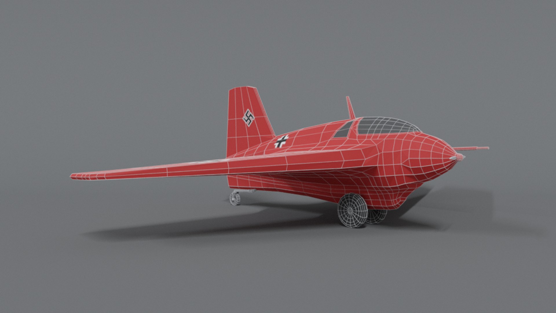 Messerschmitt 163 Komet Airplane 3D Model - TurboSquid 1582621