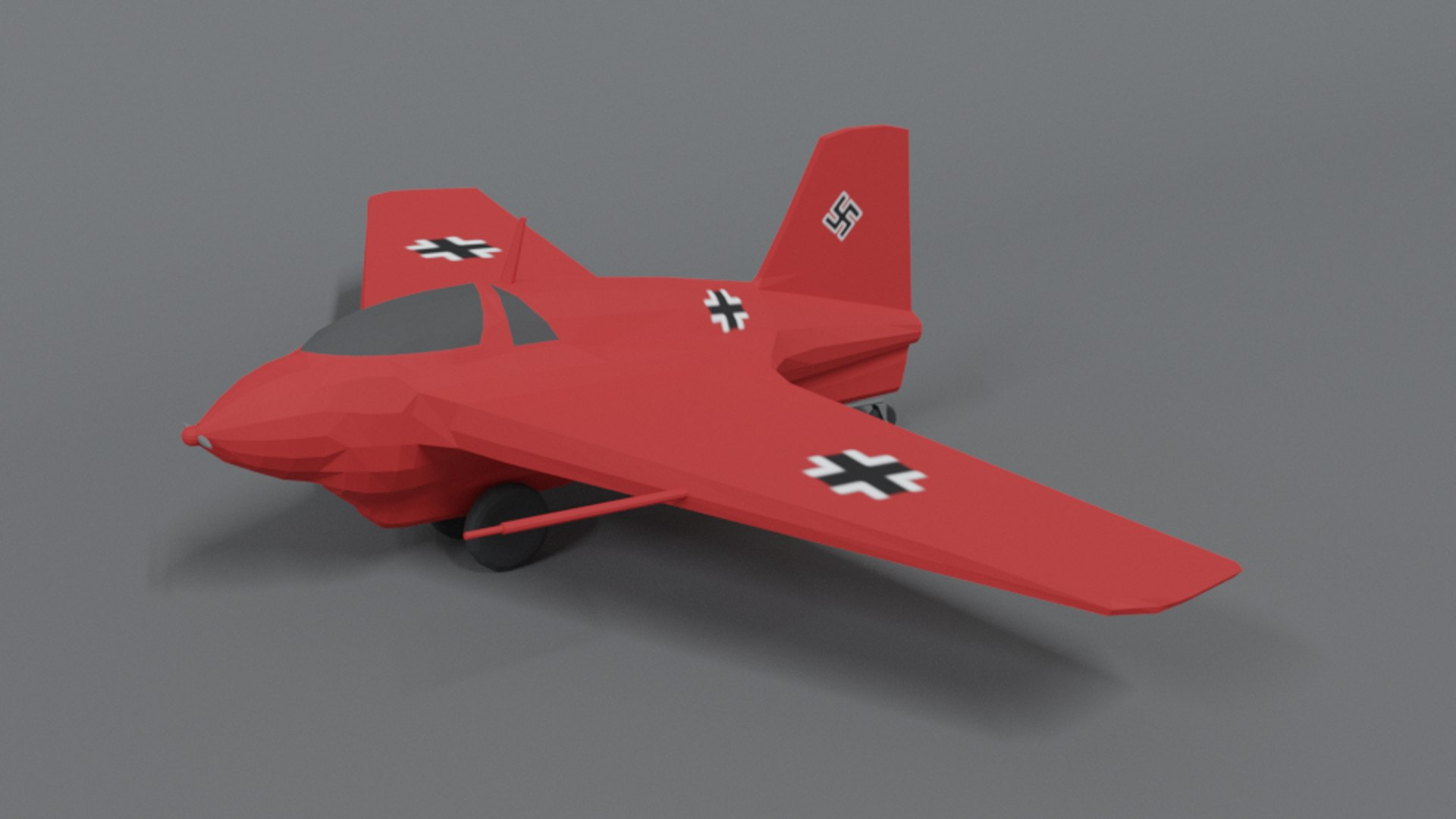 Messerschmitt 163 Komet Airplane 3D Model - TurboSquid 1582621