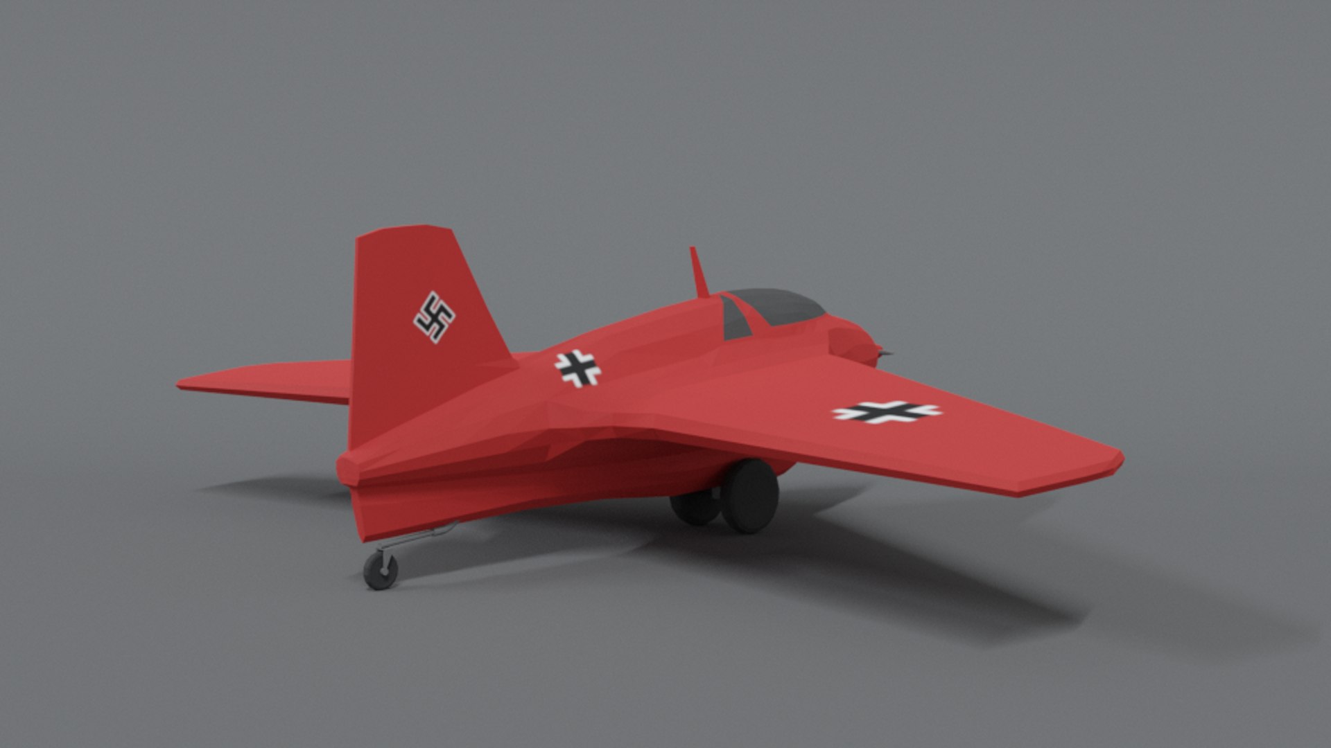 Messerschmitt 163 Komet Airplane 3D Model - TurboSquid 1582621