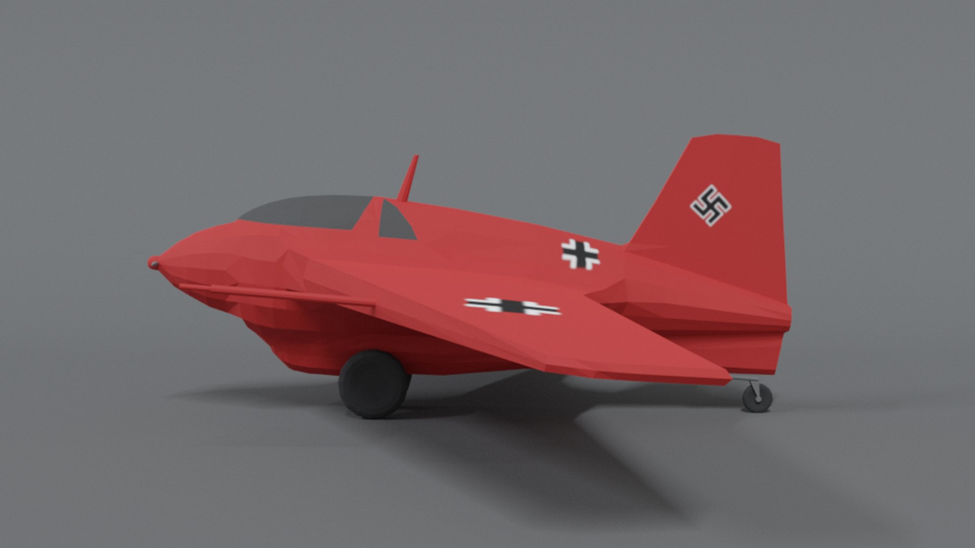 Messerschmitt 163 Komet Airplane 3D Model - TurboSquid 1582621