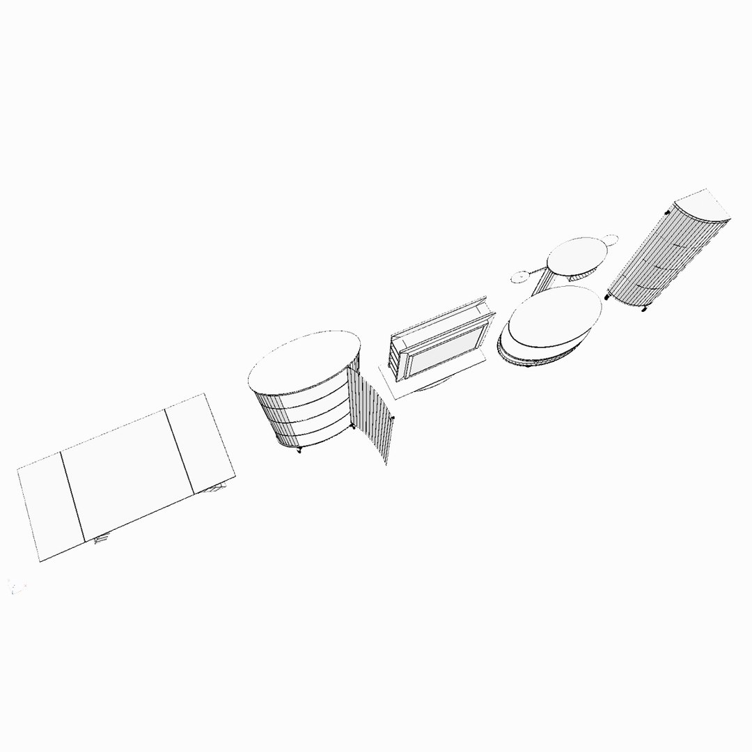 Interior Glass Design 3d Model