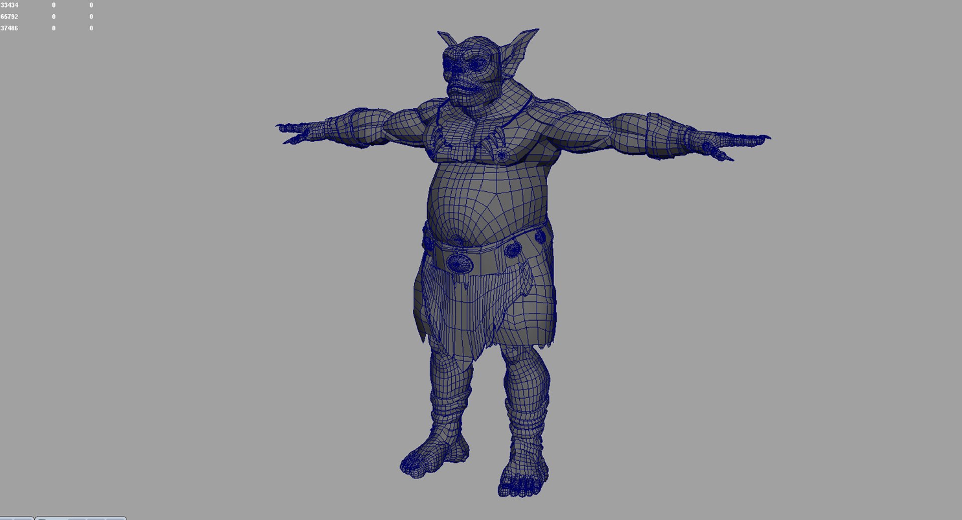 3D Monster Man - TurboSquid 1540103