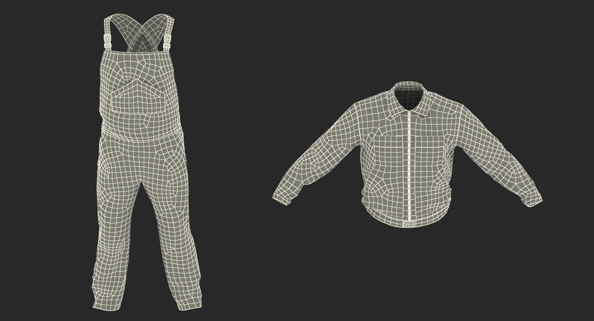3d mens work wear mechanics