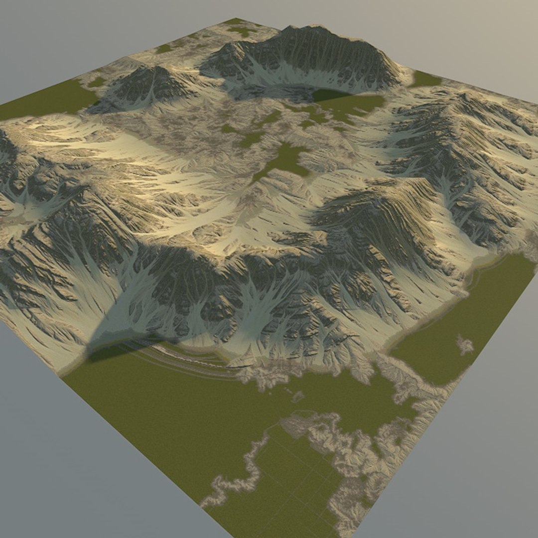 3d Mountain Terrain